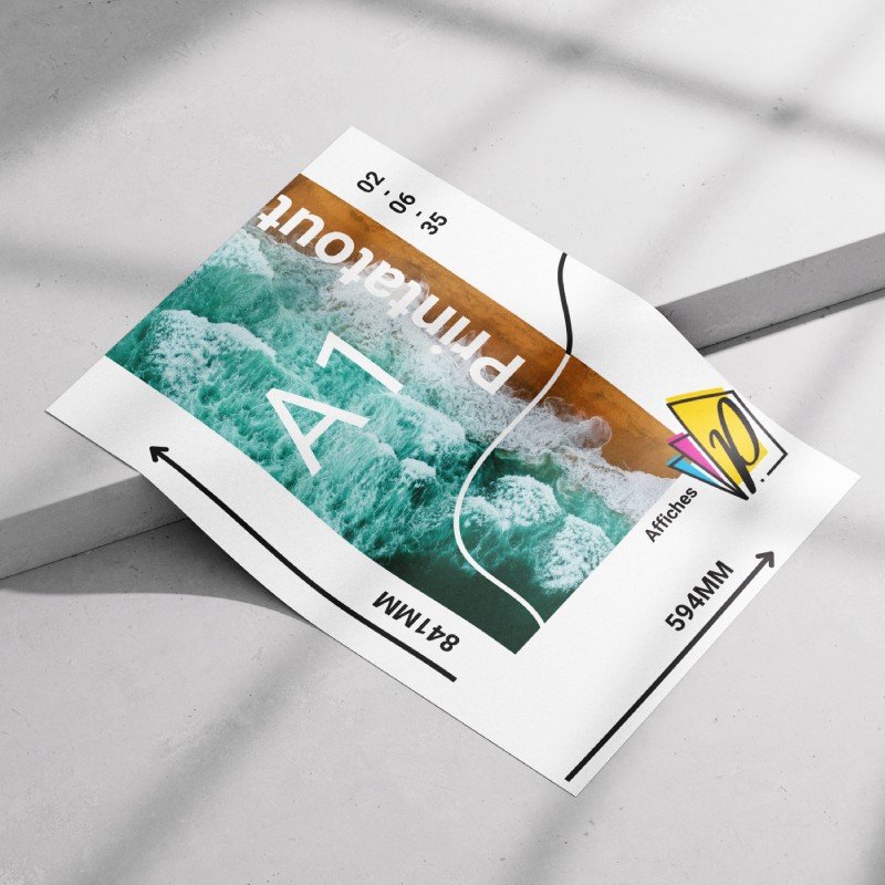 Affiche Format A1 (Grand tirage) - Printatout
