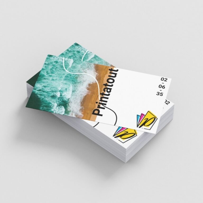 Carte de visite Pelliculage mat - Printatout